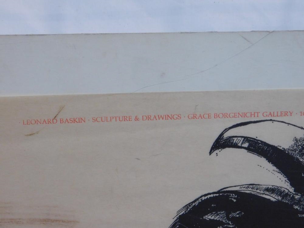 Leonard Baskin | Leonard Baskin Poster | MutualArt