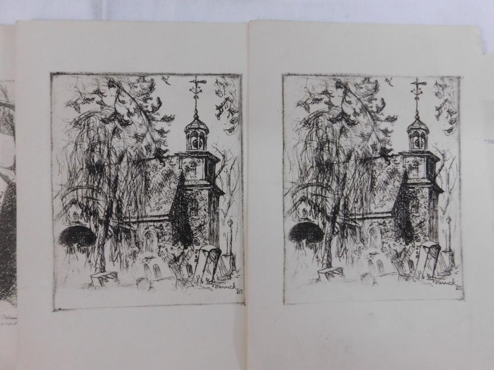 James Kirk Merrick | 13 James Kirk Merrick Woodcuts | MutualArt