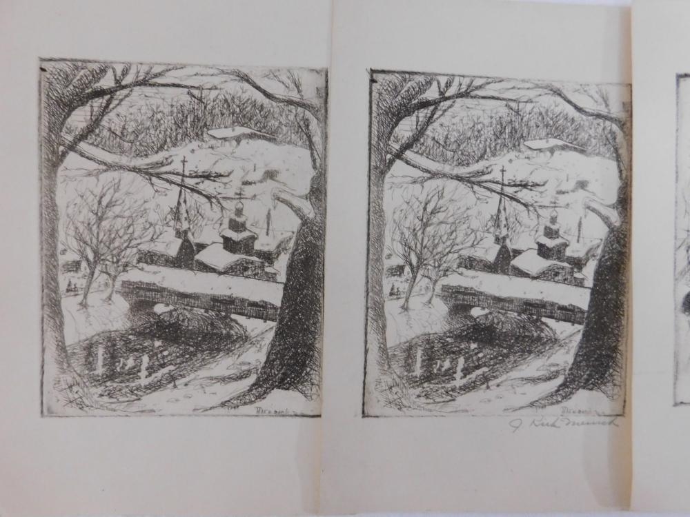 James Kirk Merrick | 13 James Kirk Merrick Woodcuts | MutualArt