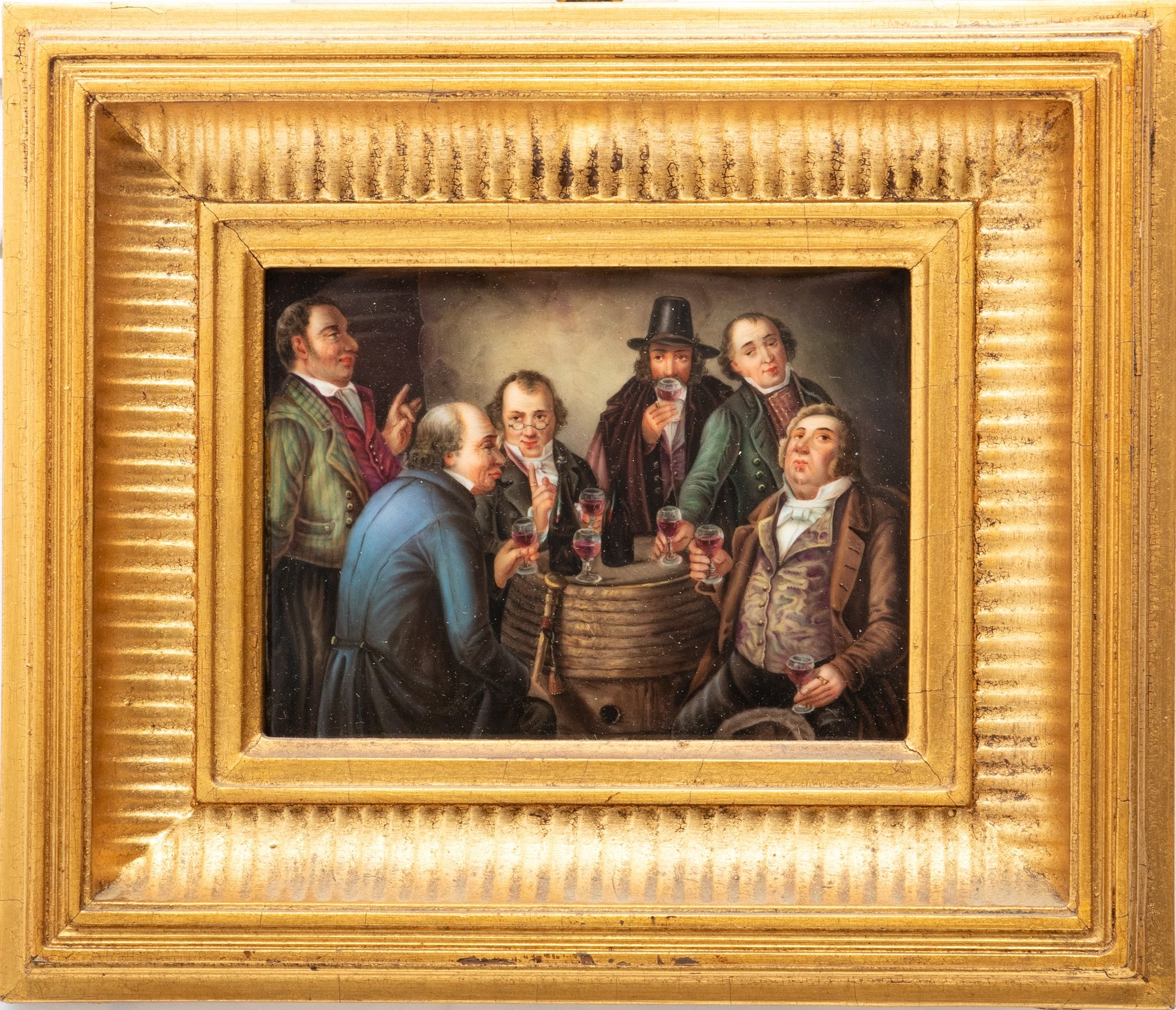 German School, 19th Century | German Painting on Porcelain, Rathskeller ...