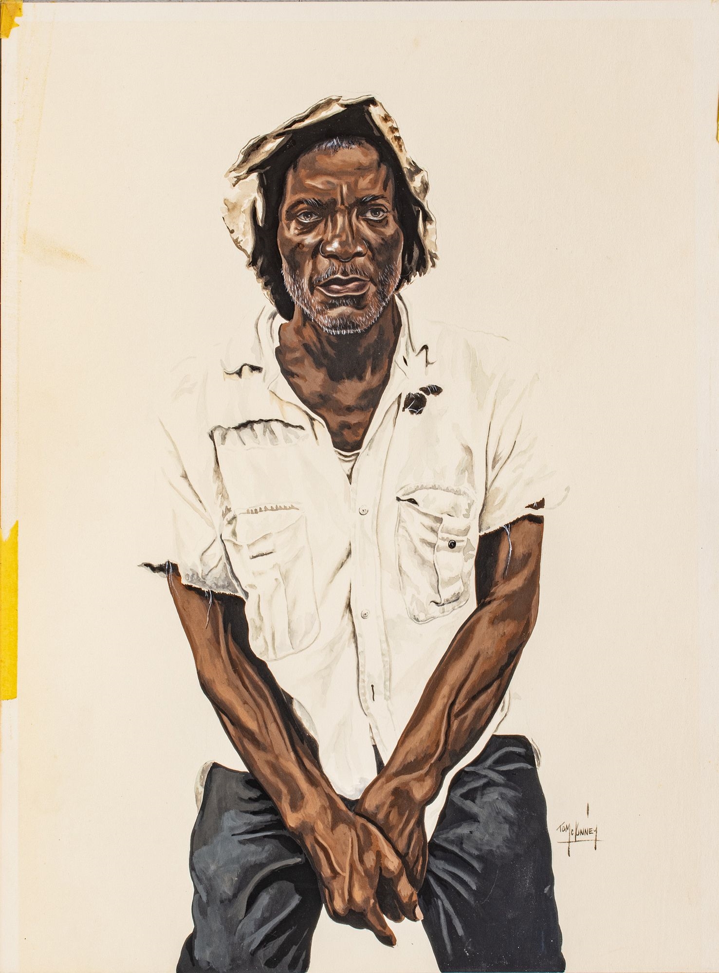 Tom McKinney | Portrait of a Man | MutualArt