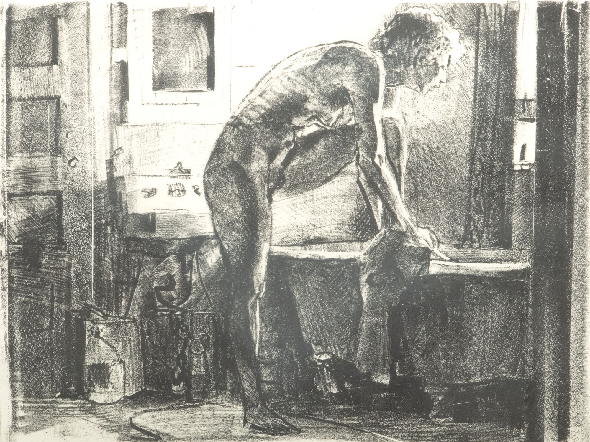 Frank Stack | Frank Stack, (Missouri, B. 1937) Lithograph on Paper #21/ ...