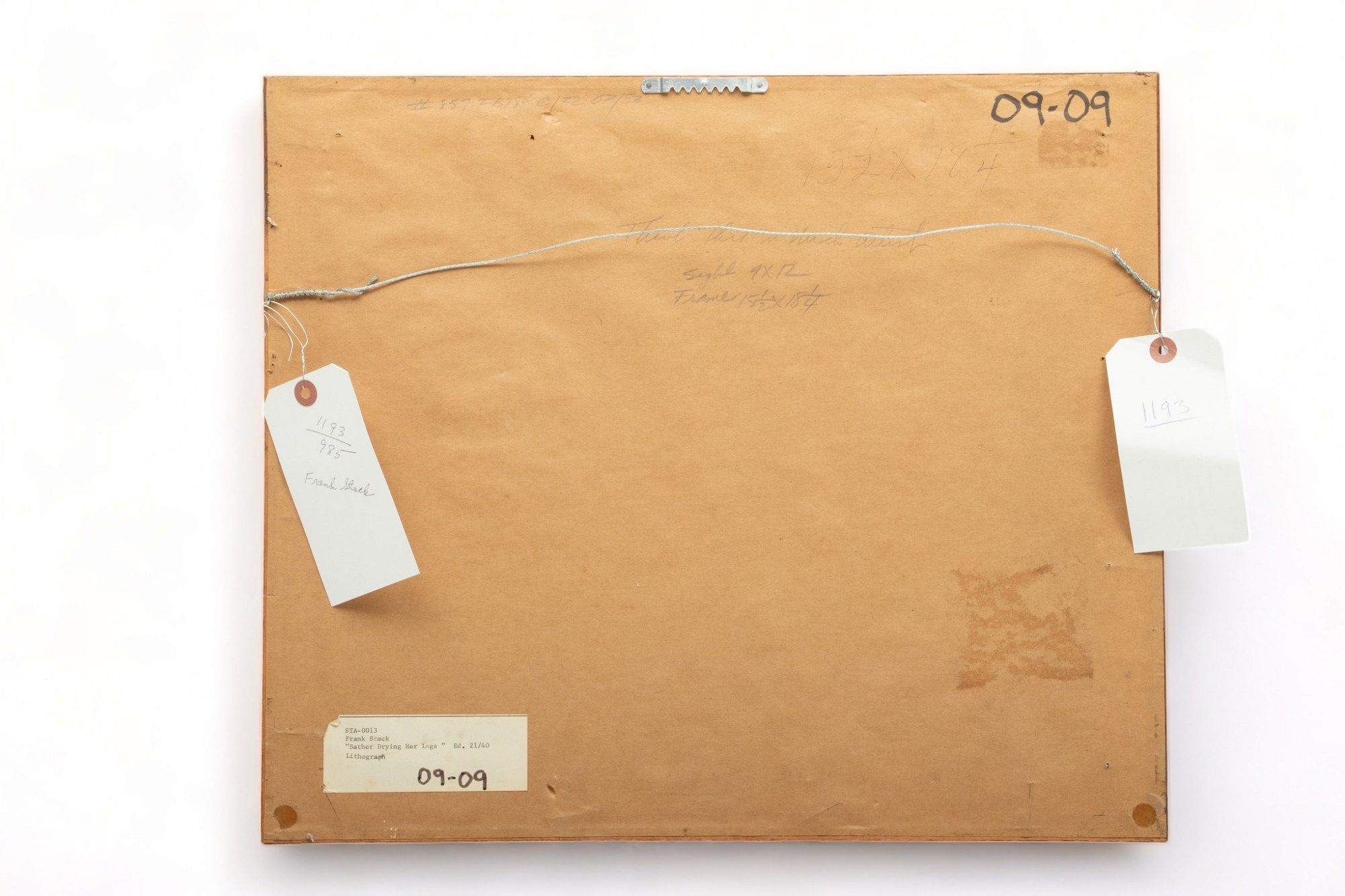 Frank Stack | Frank Stack, (Missouri, B. 1937) Lithograph on Paper #21/ ...