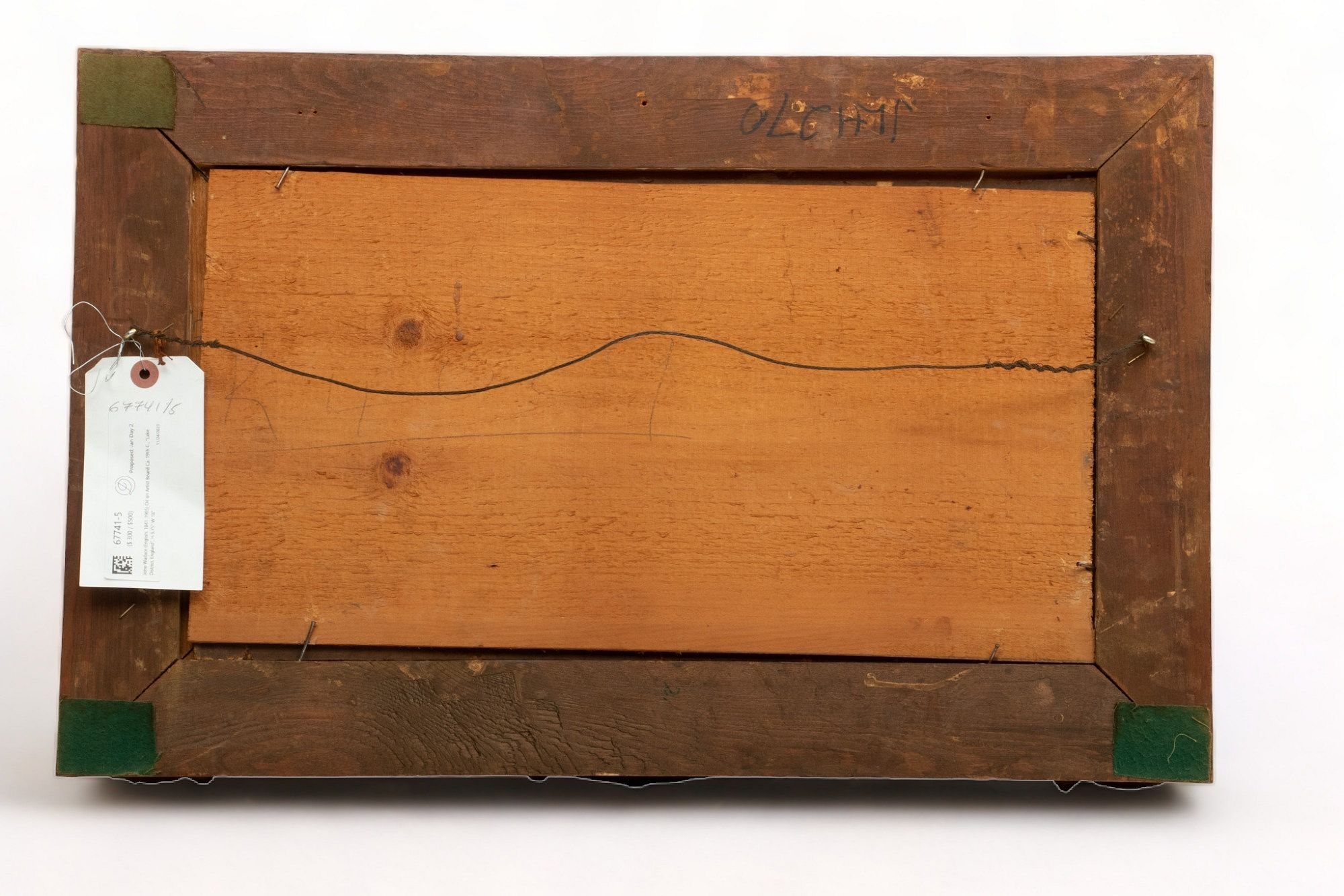 John Wallace | John Wallace (English, 1841-1905) Oil on Artist Board Ca. 19th C., Lake District ...