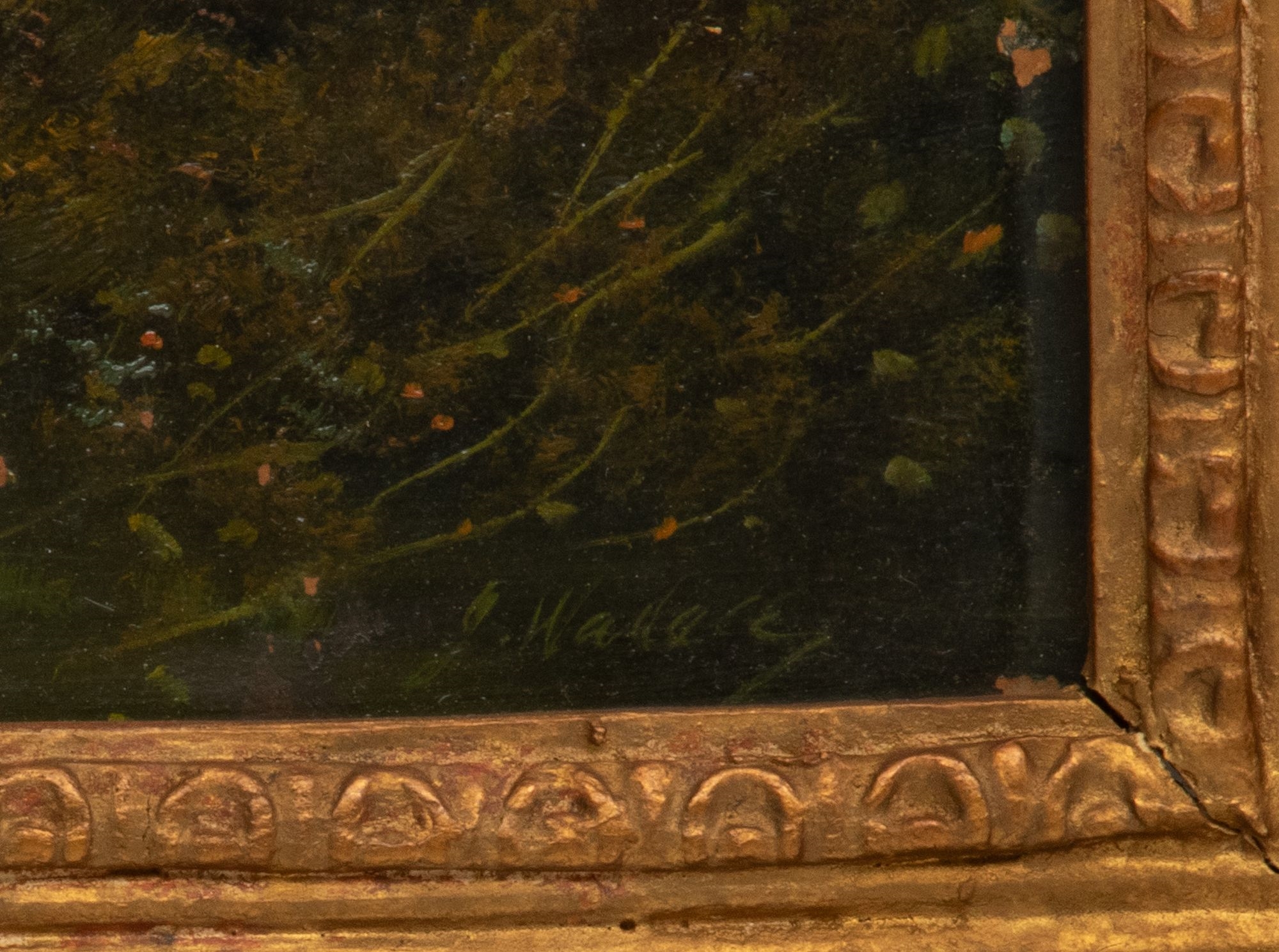 John Wallace | John Wallace (English, 1841-1905) Oil on Artist Board Ca. 19th C., Lake District ...