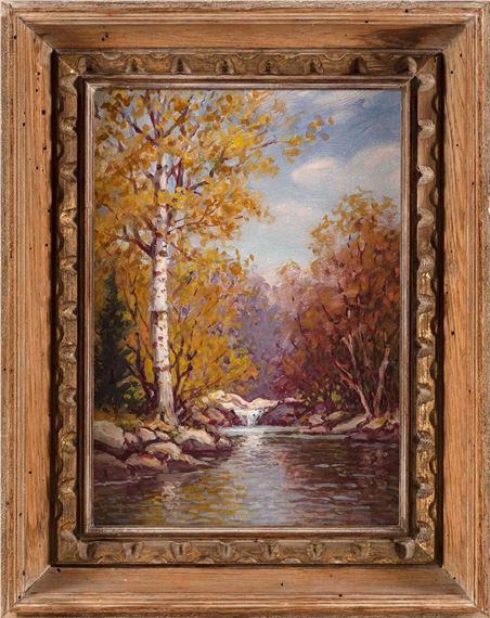 William Frederick Paskell | Forest stream. | MutualArt