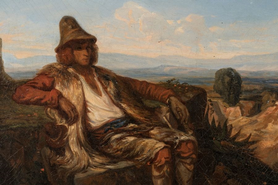Louis-Leopold Robert | The Neapolitan Brigand | MutualArt