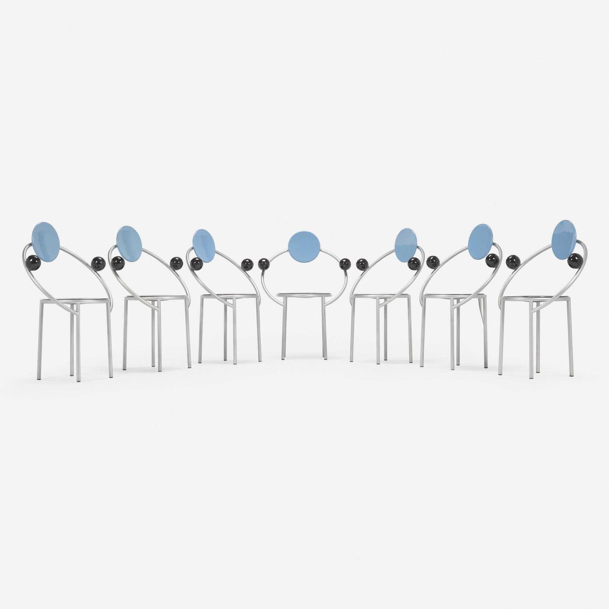 Michele de Lucchi | First Chairs, set of seven (1983) | MutualArt