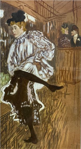 Henri de Toulouse-Lautrec | Jane Avril Dancing | MutualArt