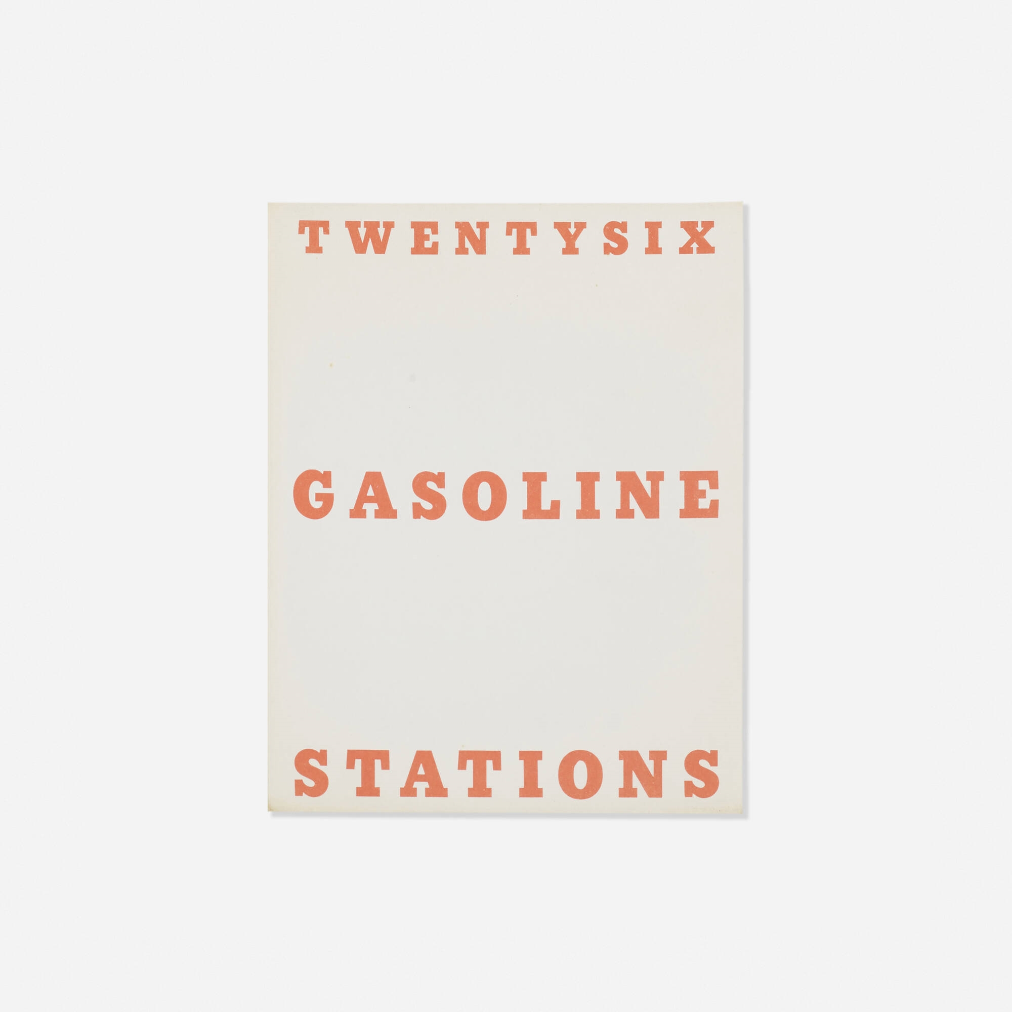 Ed Ruscha | Twentysix Gasoline Stations (1963 - 1969) | MutualArt