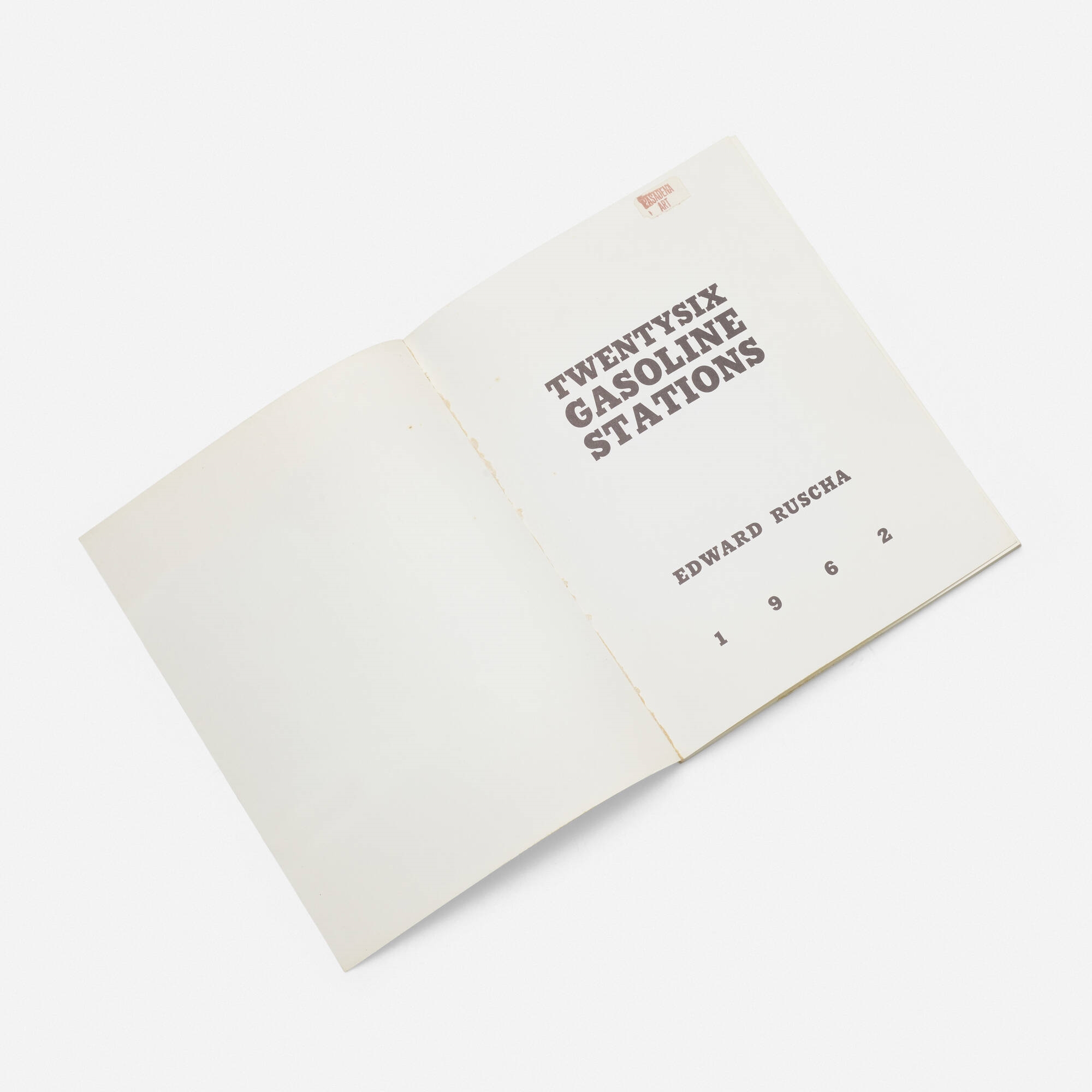 Ed Ruscha | Twentysix Gasoline Stations (1963 - 1969) | MutualArt