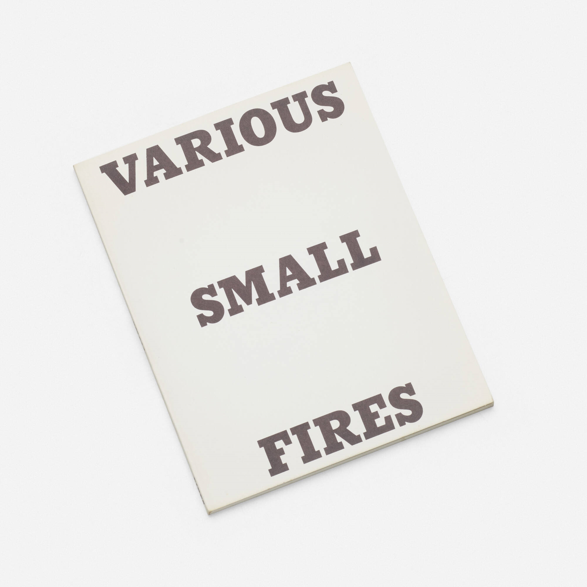 Ed Ruscha | Various Small Fires and Milk (1964 - 1970) | MutualArt