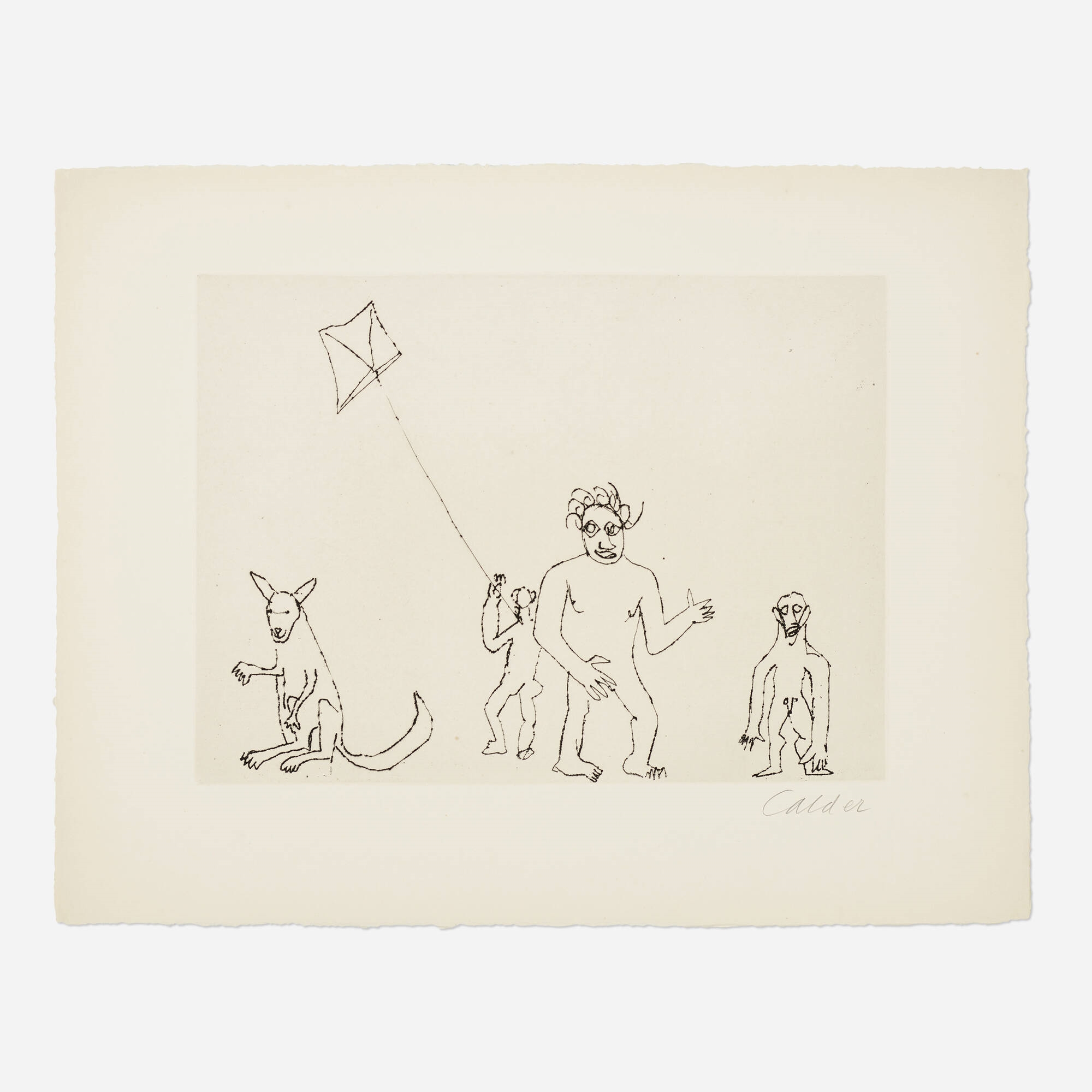 Alexander Calder | Untitled (Santa Claus III) (1974) | MutualArt