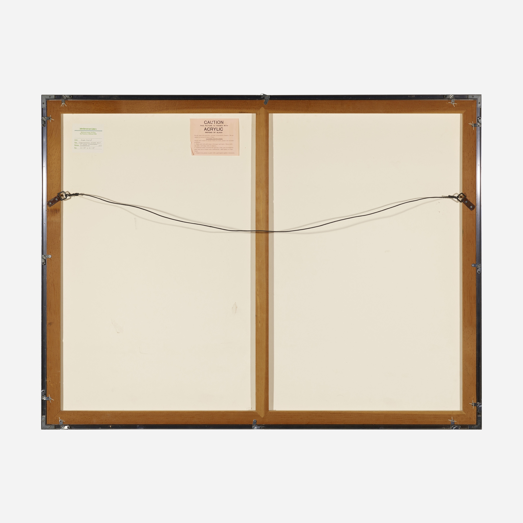 Frank Stella | Inaccessible Island Rail (from the Exotic Bird series ...