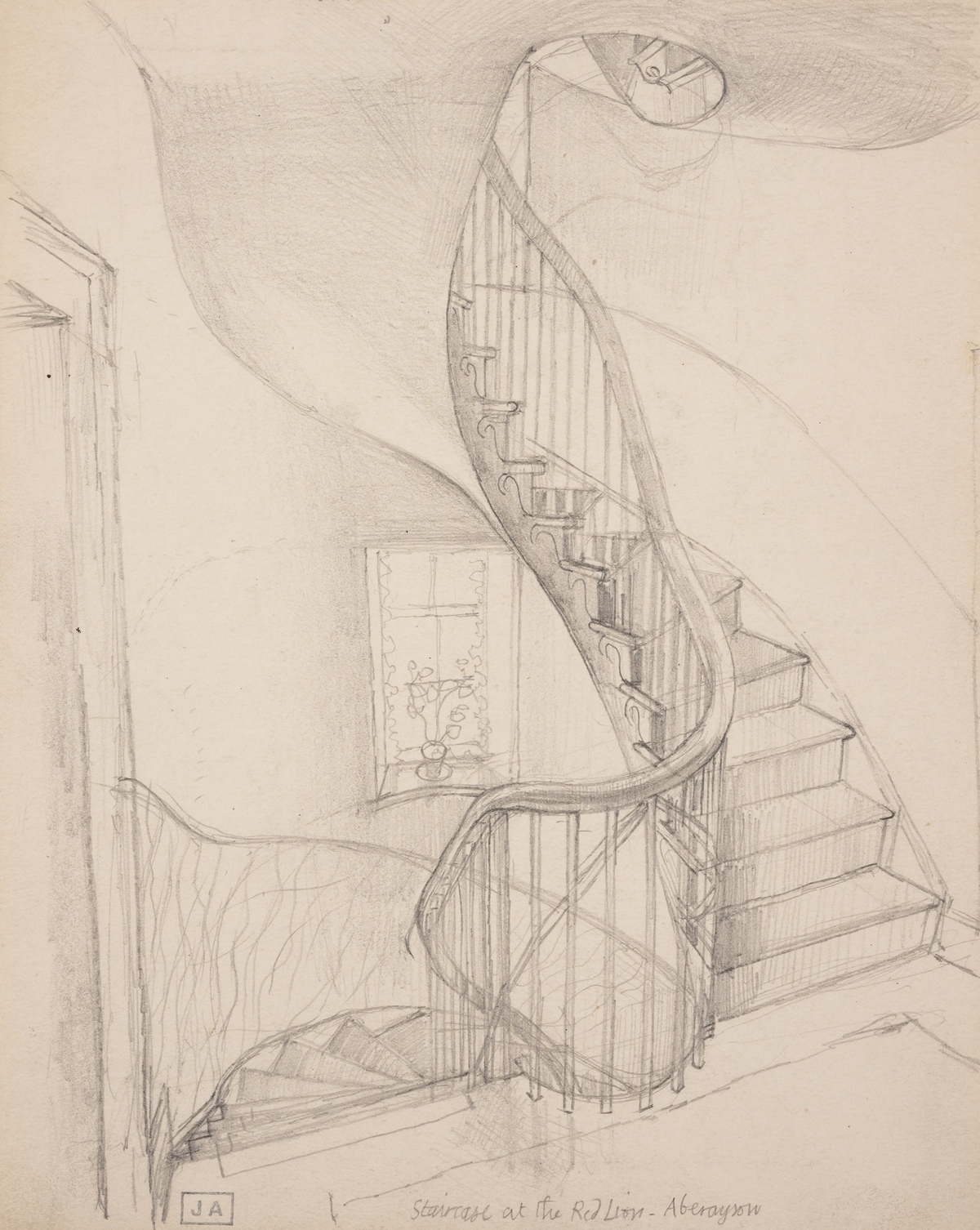 John Aldridge | λ John Aldridge (1905-1983) Garden view; Dedham House ...