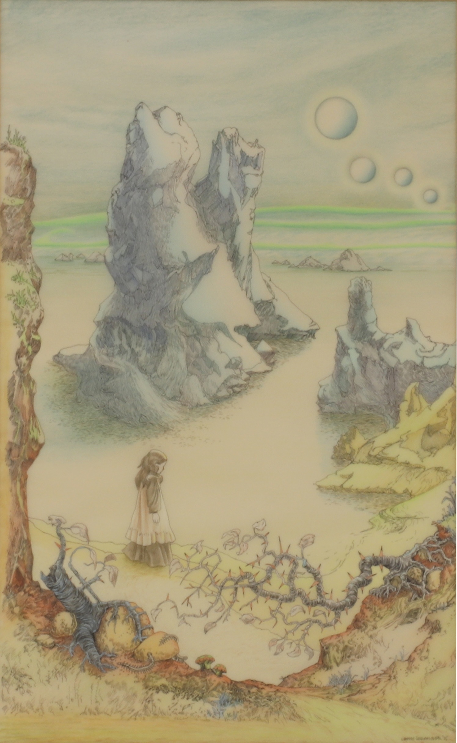 Larry Learmonth | a set of two illustrations from the book Rebeccas ...