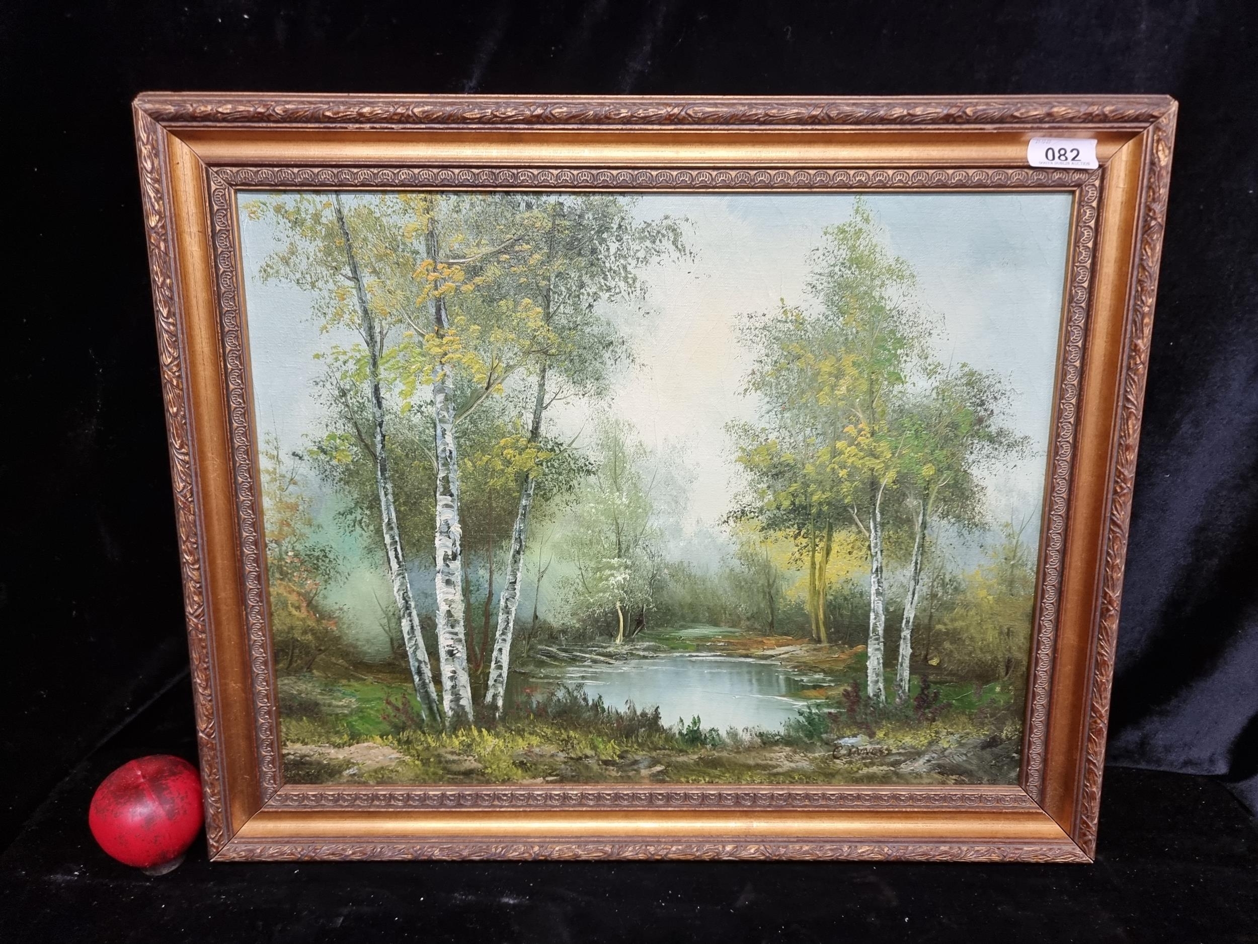 Clara Inness | A woodland glen landscape scene | MutualArt