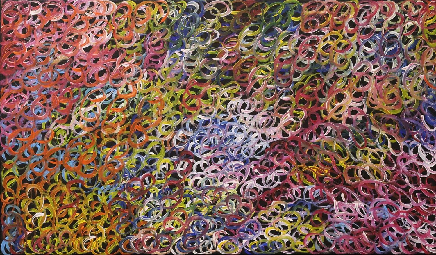 Gracie Morton Pwerle | Mountain Devil Lizard Dreaming (2022) | MutualArt