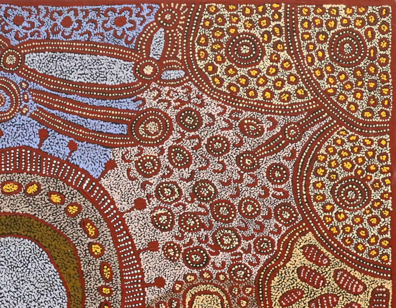 Joylene Reid Napangardi | Bush Tucker (2023) | MutualArt
