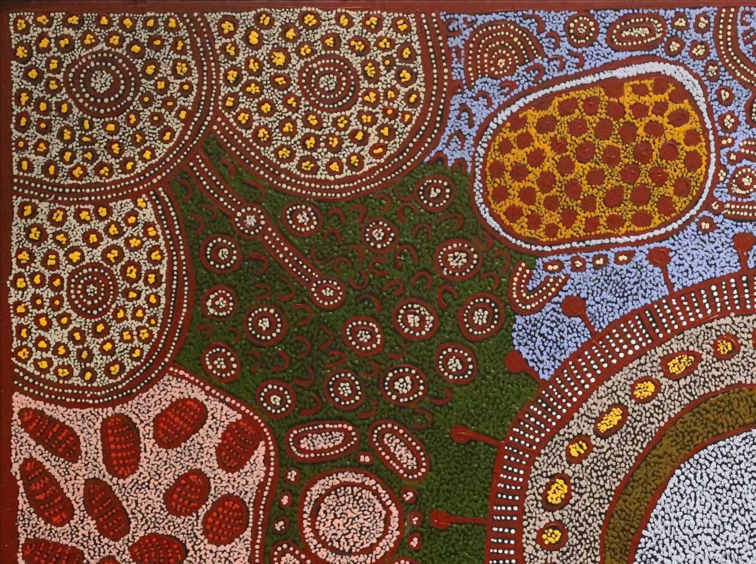 Joylene Reid Napangardi | Bush Tucker (2023) | MutualArt