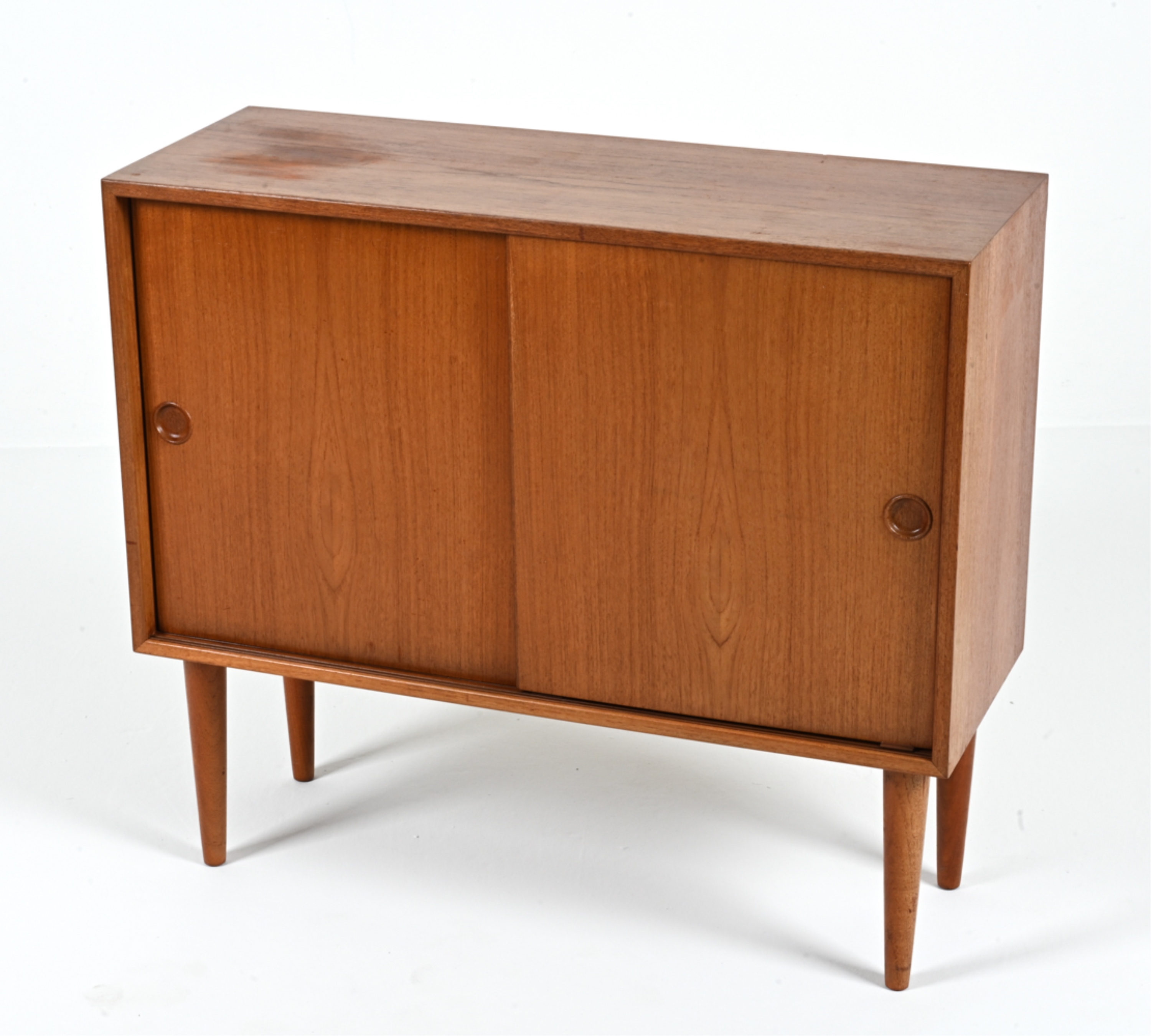 Kai Kristiansen | KAI KRISTIANSEN DANISH TEAK CREDENZA (1960s) | MutualArt