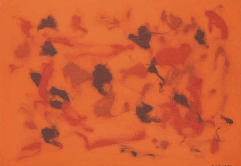 Giulio Turcato | Cangiante rosso | MutualArt