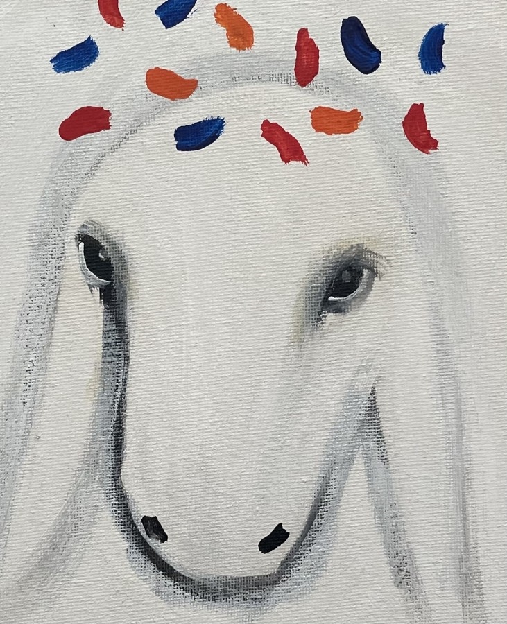 Menashe Kadishman | Sheep's Head, | MutualArt
