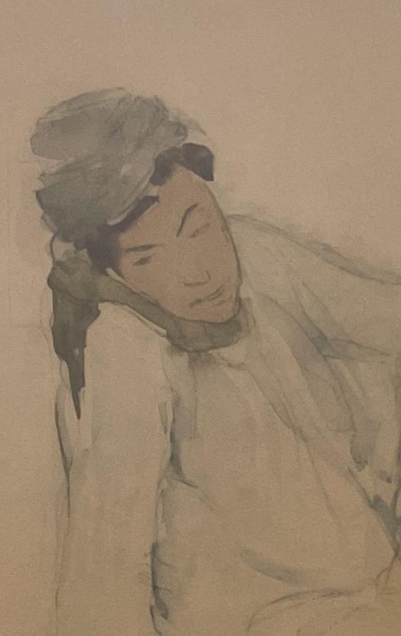 Anna Ticho | Seated woman (1932) | MutualArt