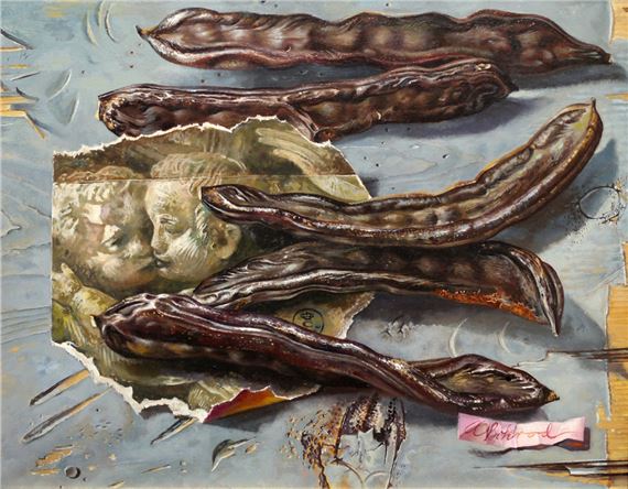 Aaron Bohrod | Exercise with seed pods, | MutualArt