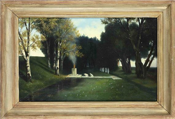 Arnold Böcklin | Der heilige Hain | MutualArt