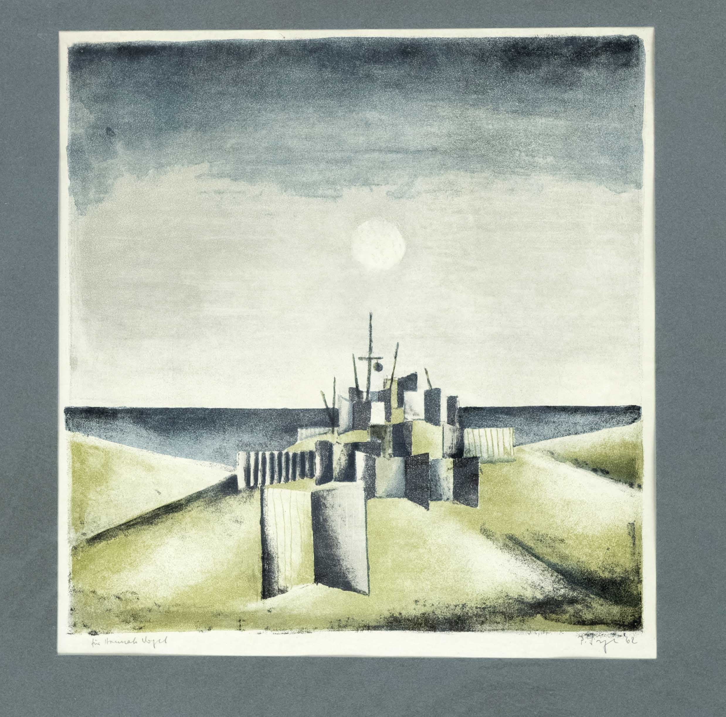 Peter Sorge | Konstruktion am Meer | MutualArt