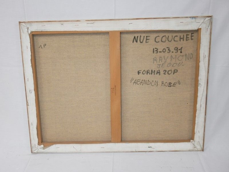 Raymond Jegou | Nu couché | MutualArt