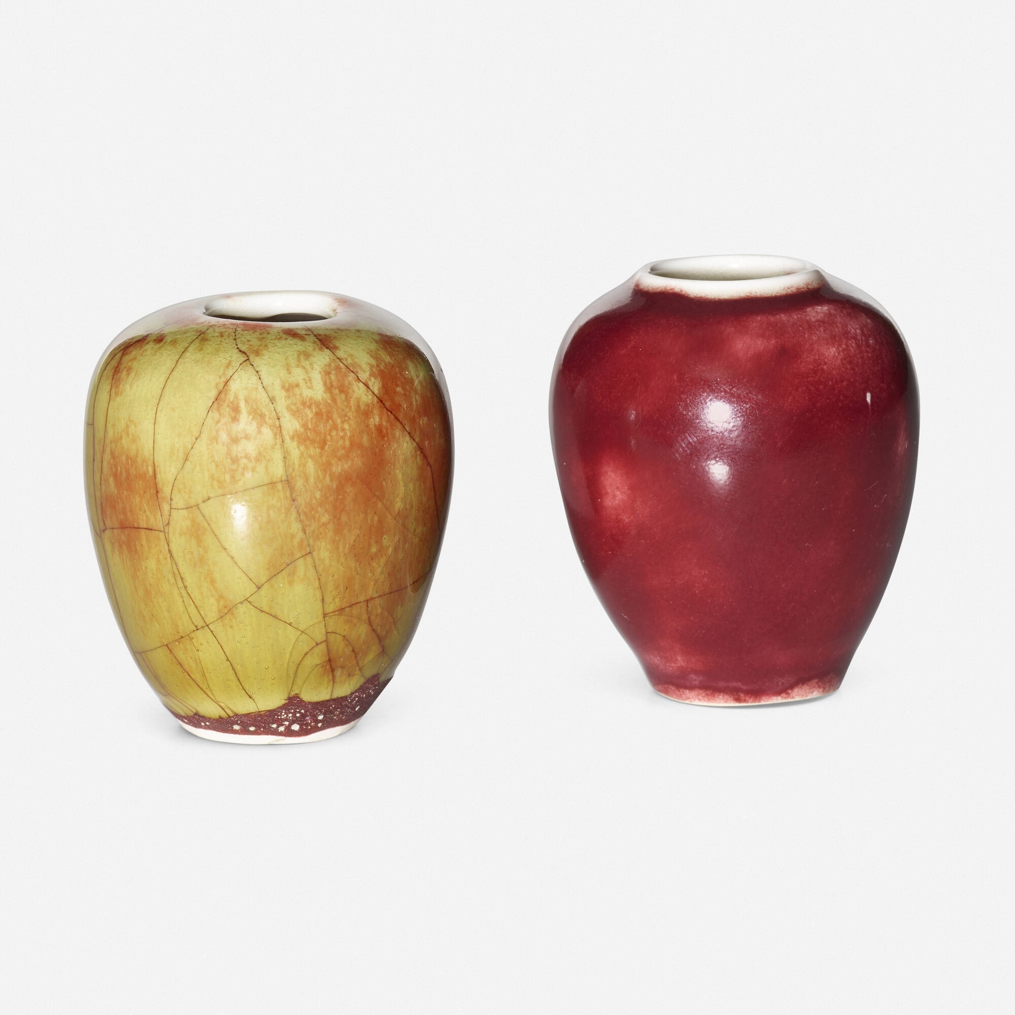 Adelaide Alsop Robineau | Cabinet vases, set of two | MutualArt