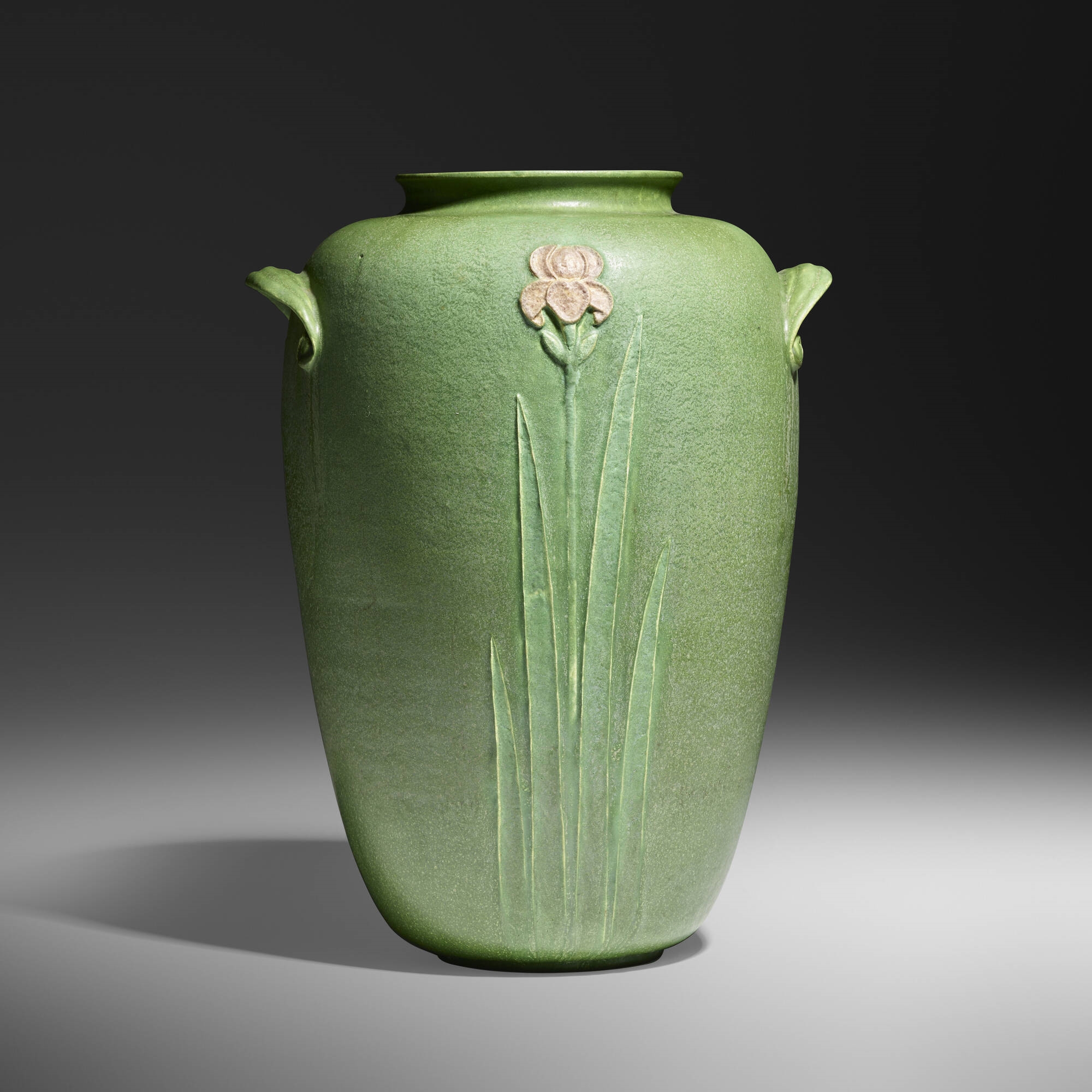 Ruth Erickson | Exceptional and Rare vase with irises (1899 - 1910 ...