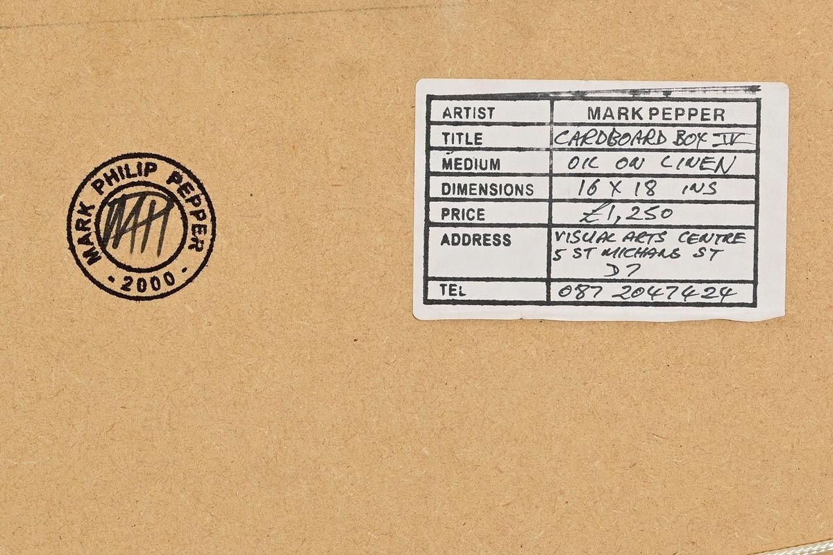Mark Pepper | Cardboard Box IV (2000) (2000) | MutualArt