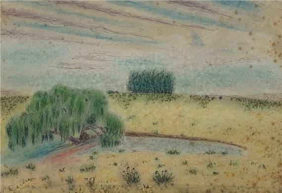 Jose Cuneo | Paisaje de campo | MutualArt