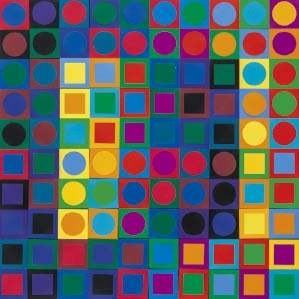 Victor Vasarely | Planetary folklore participations no.1 (1969) | MutualArt