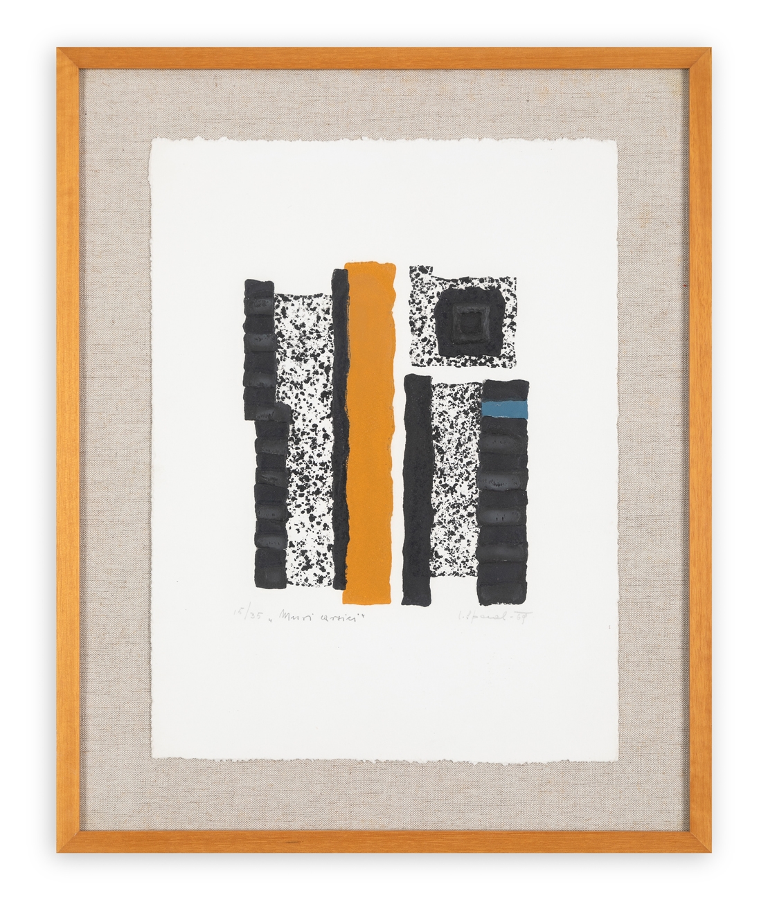 Luigi Spacal | Muri carsici (1969) | MutualArt