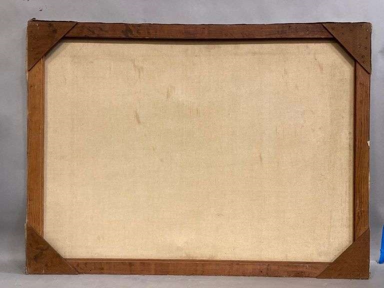 August Holland | August Holland Ships at Sea Oil Painting on Canvas ...