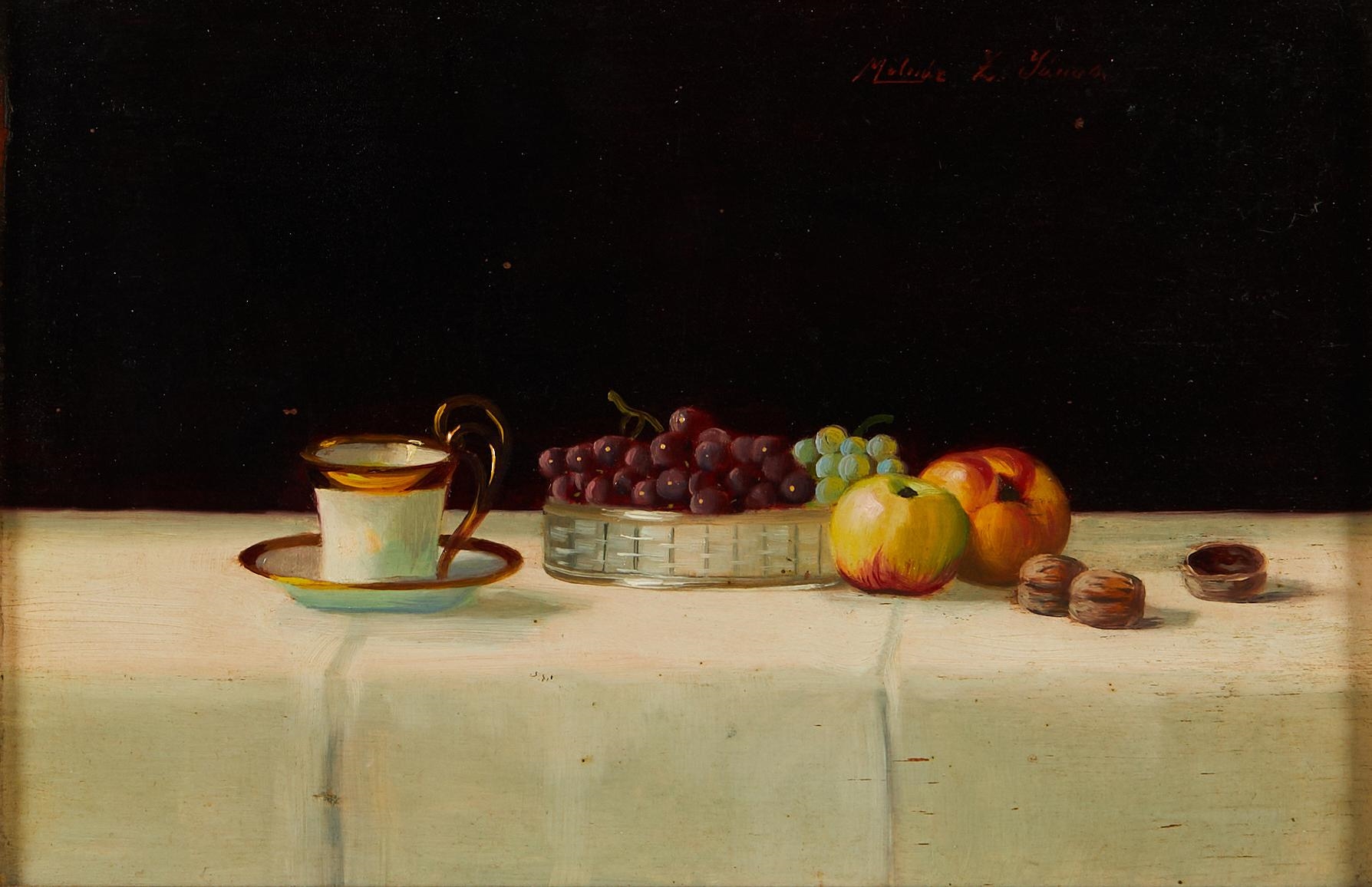 Janos Z. Molnar | Teetasse mit Trauben | MutualArt