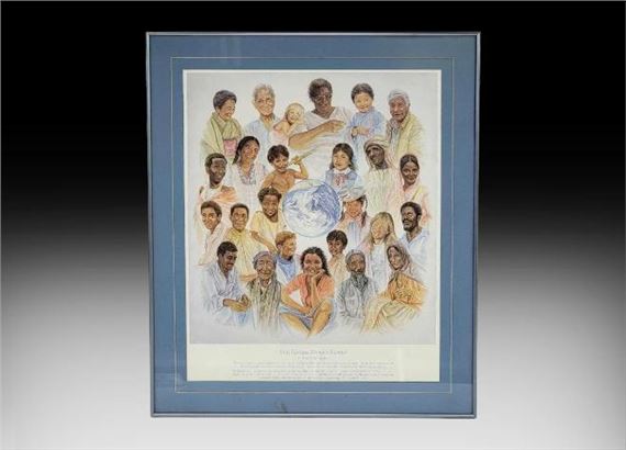 Ray Padre Johnson | The Global Human Family | MutualArt