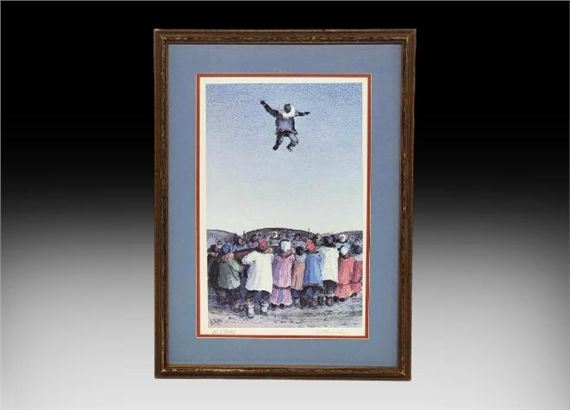 C. Alan Johnson | Blanket Toss | MutualArt