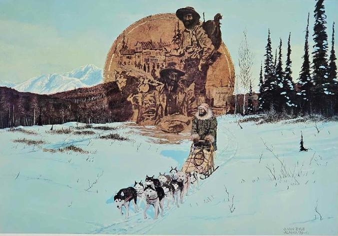 Jon Van Zyle | The Iditarod | MutualArt