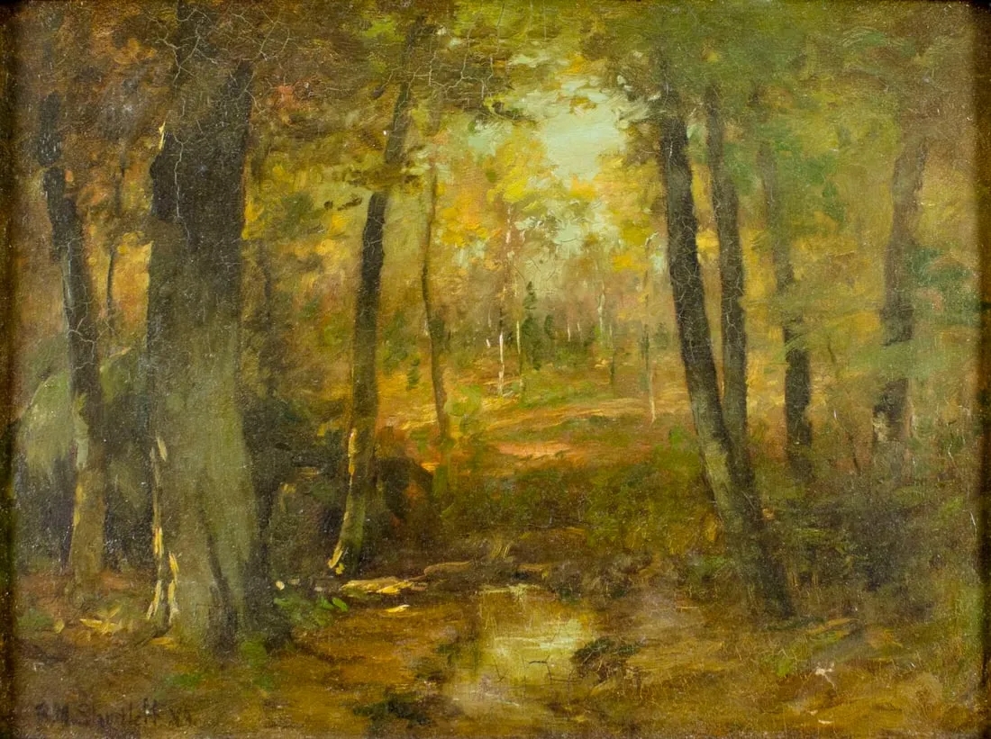 Roswell Morse Shurtleff | ''A Country Road, Berlin, Connecticut ...