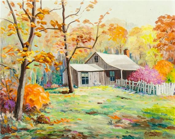 R Schlueter | 2 Artworks at Auction | MutualArt