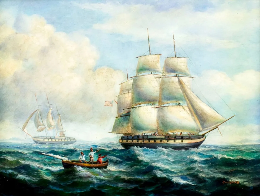 Robert Sanders | Sail Ship | MutualArt