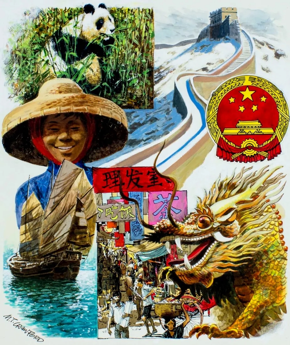 Mel Crawford | China Scenes (1983) | MutualArt