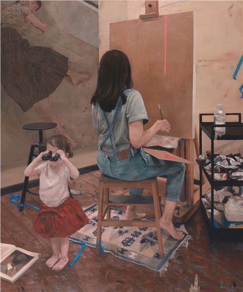 Fadilah Karim | A Day At The Studio (2020) | MutualArt