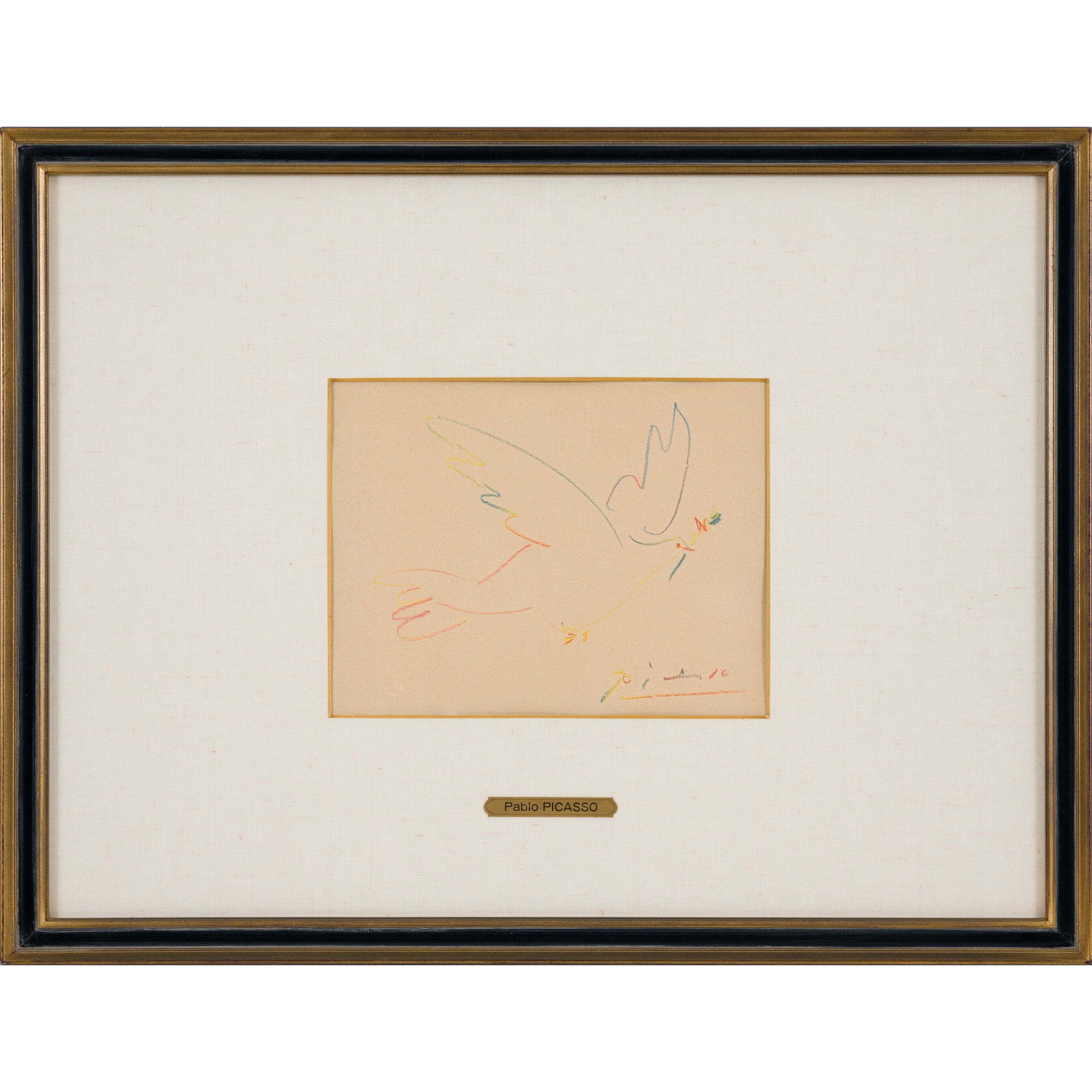 Pablo Picasso | COLOMBE DE LA PAIX / DOVE OF PEACE (1950) | MutualArt