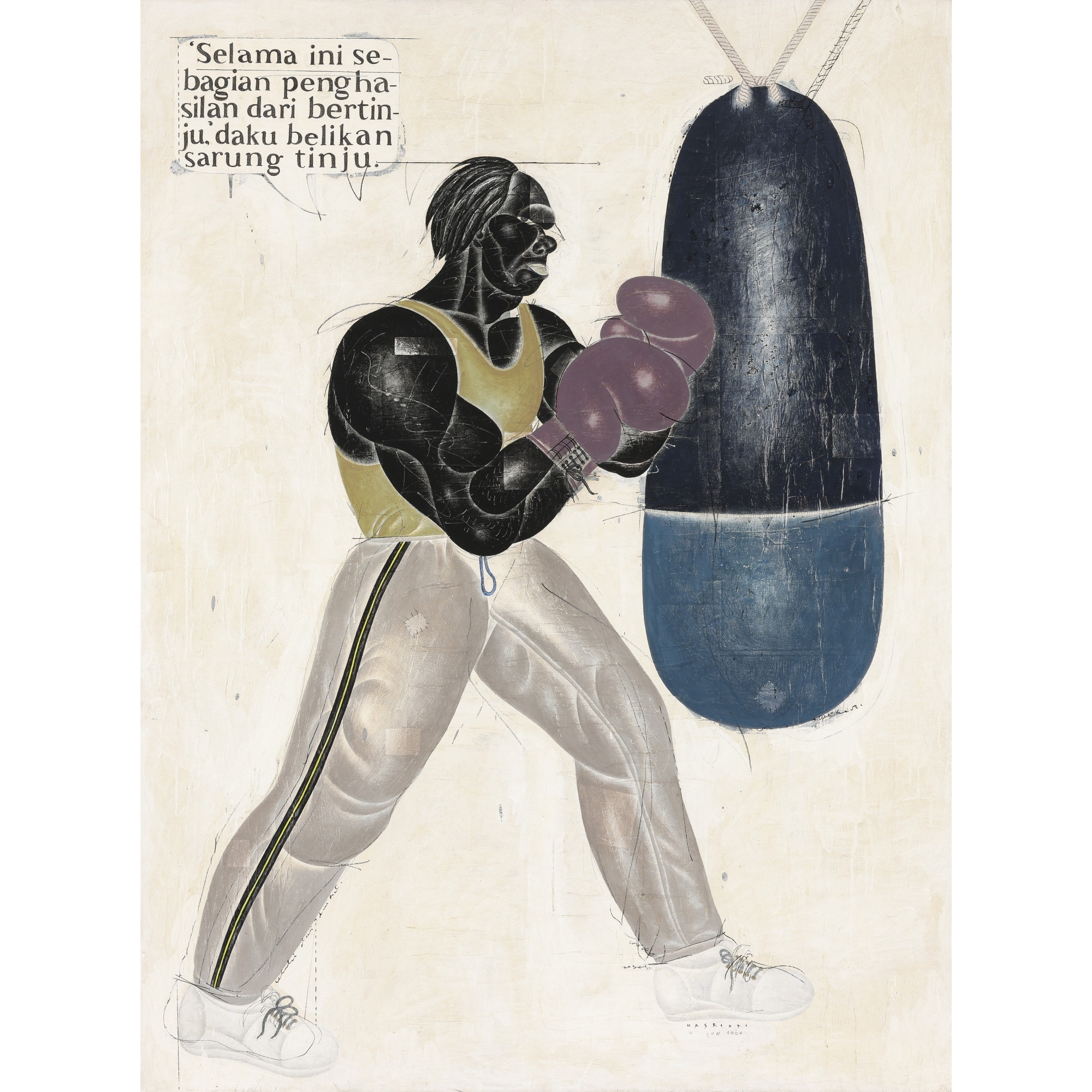 Nyoman Masriadi | Back to School (1999) | MutualArt